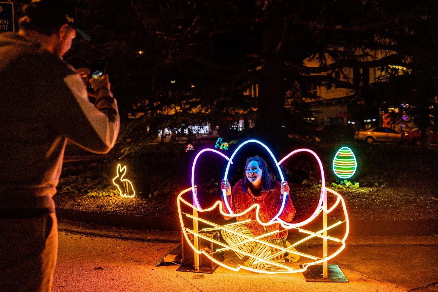 Neon Nest With Easter Eggs — Volter International
