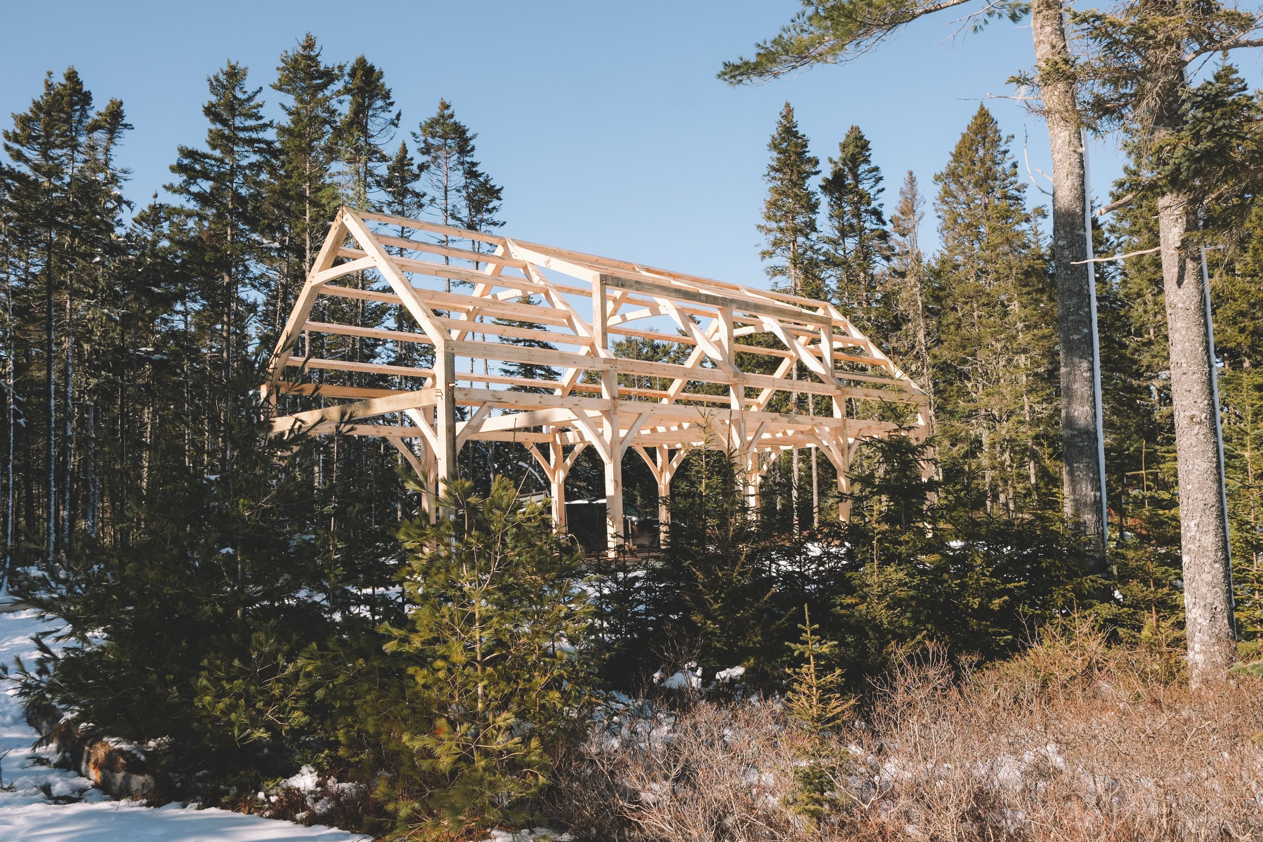 First South Cottage — Elderwood Timber Frames