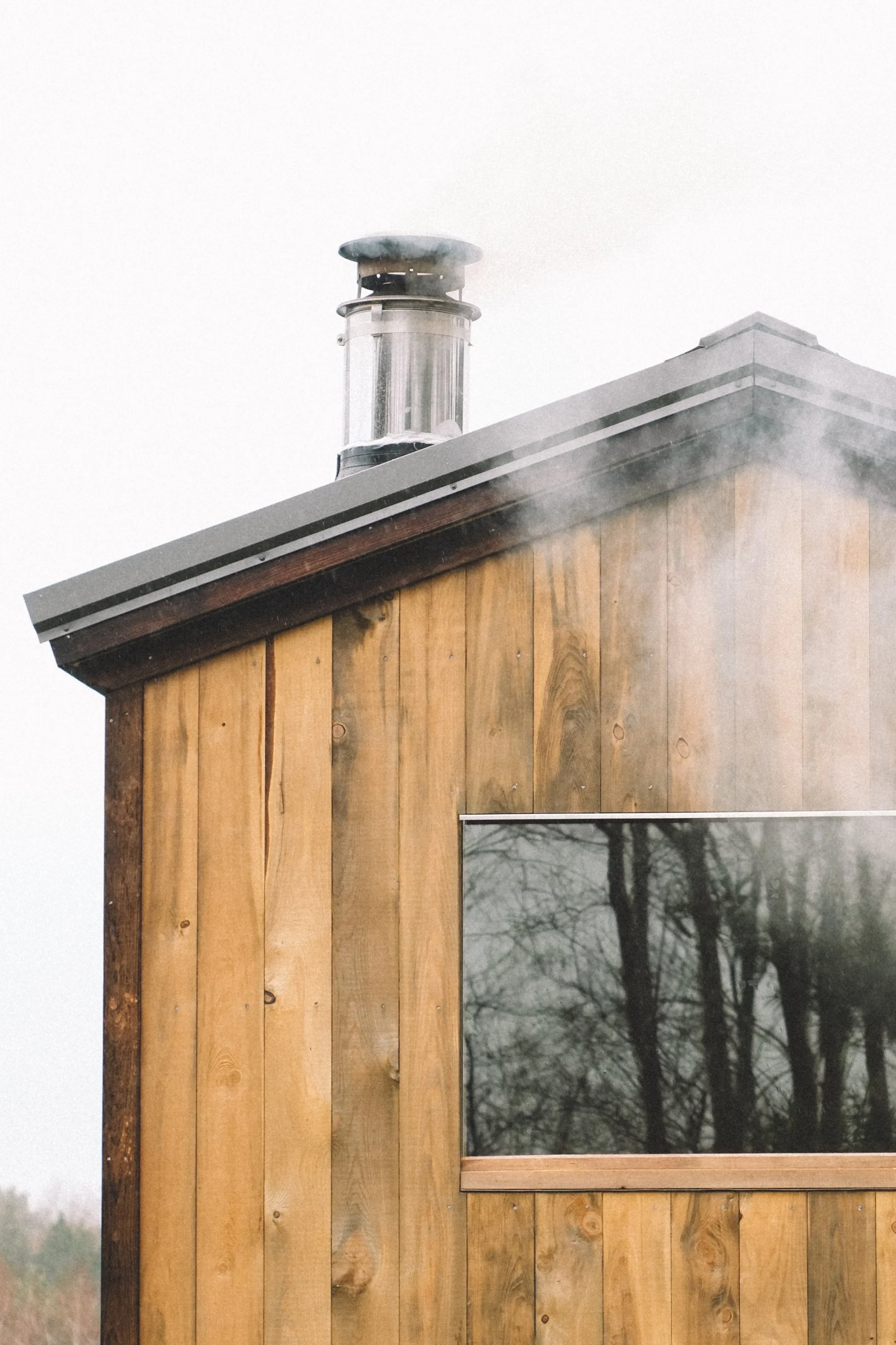 Wreck Cove Sauna — Elderwood Timber Frames