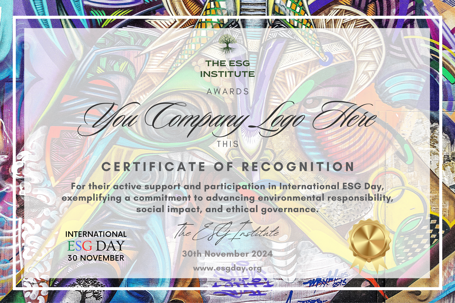 International ESG Day | Engage with Sustainability Today — The ESG ...