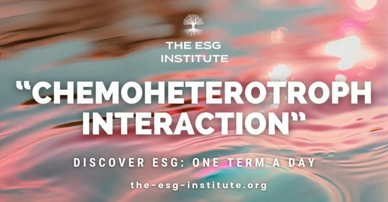 What is Chemoheterotroph Interaction — The ESG Institute