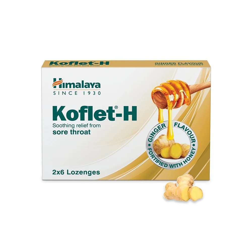 Koflet-H Lozenges (Ginger) — Himalaya Wellness Cayman Islands