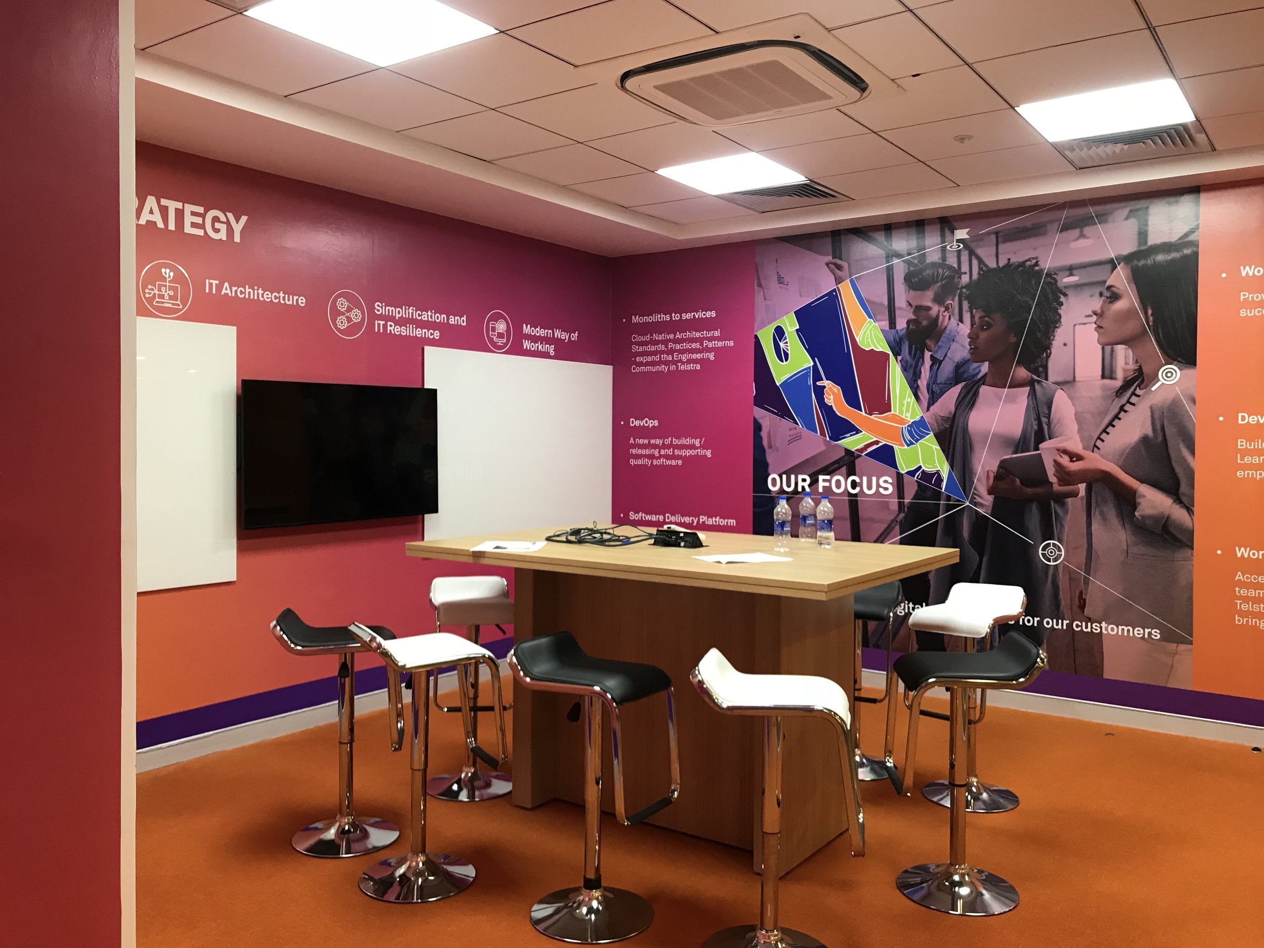 INFOSYS TELSTRA | Wallcano Design