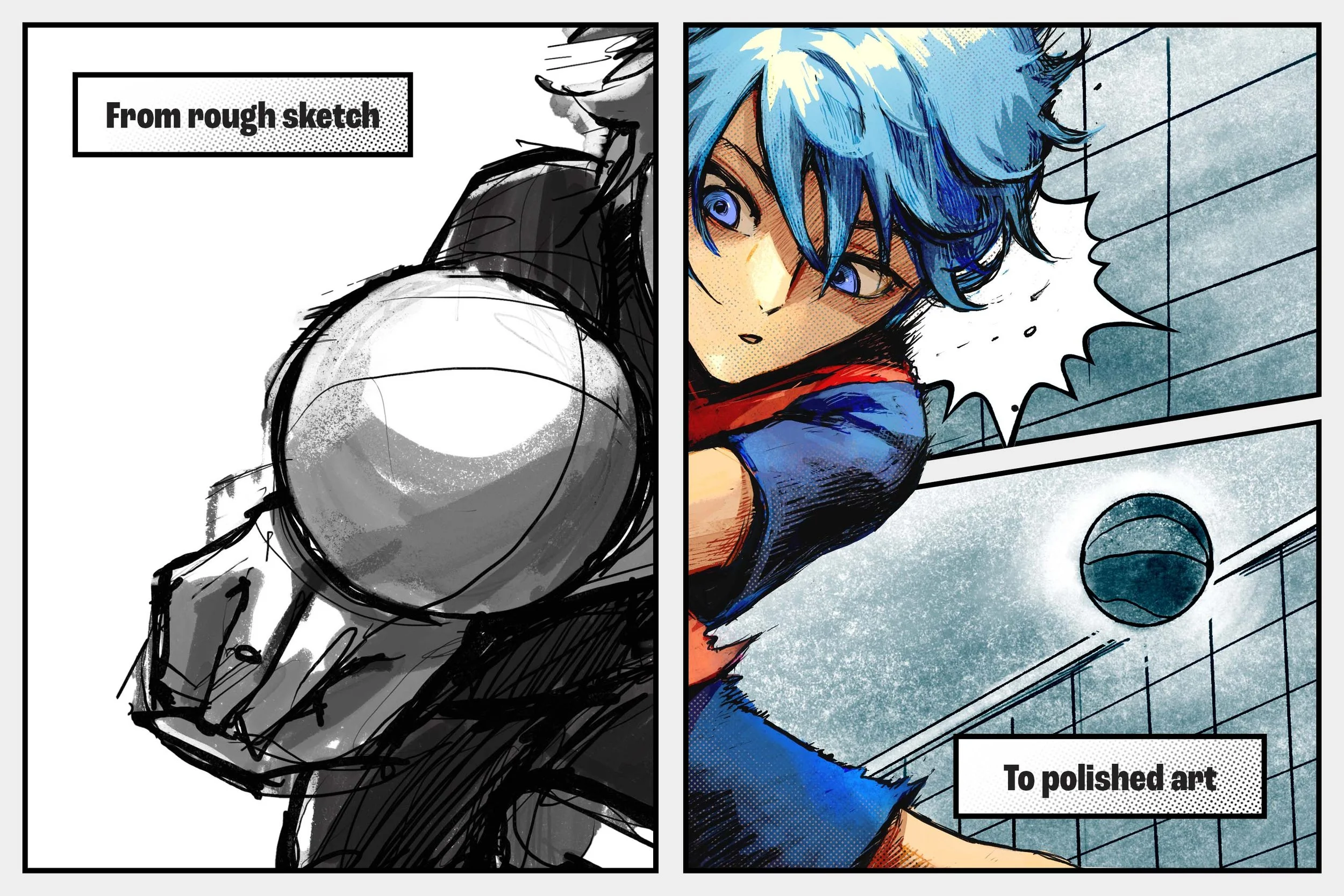 Manga & Anime Complete Photoshop Brushes Bundle — Brushapes Studio