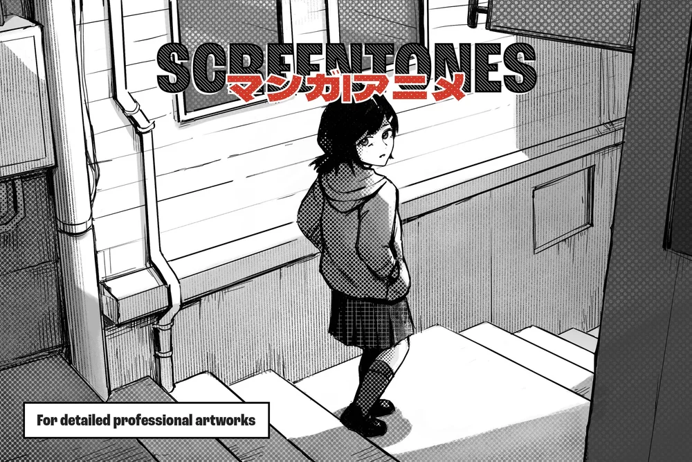 Manga and Anime Brushes for Procreate. Starter Pack. — Brushapes Studio