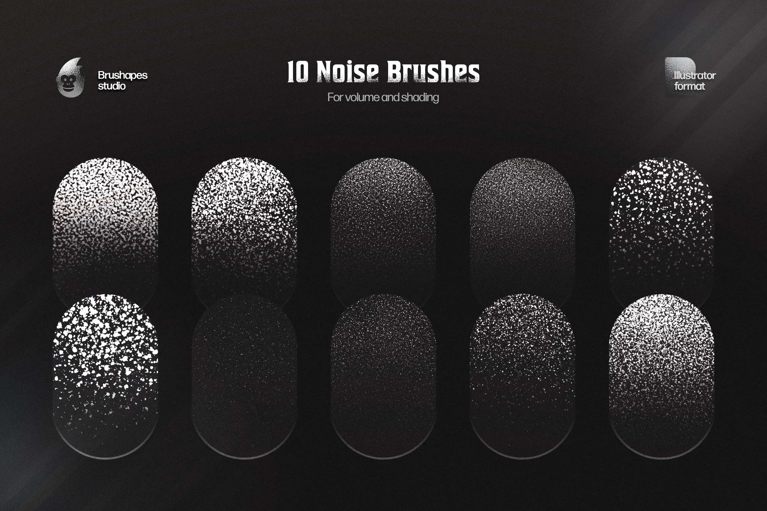 Manga and Anime Illustrator Brushes. Starter Pack — Brushapes Studio