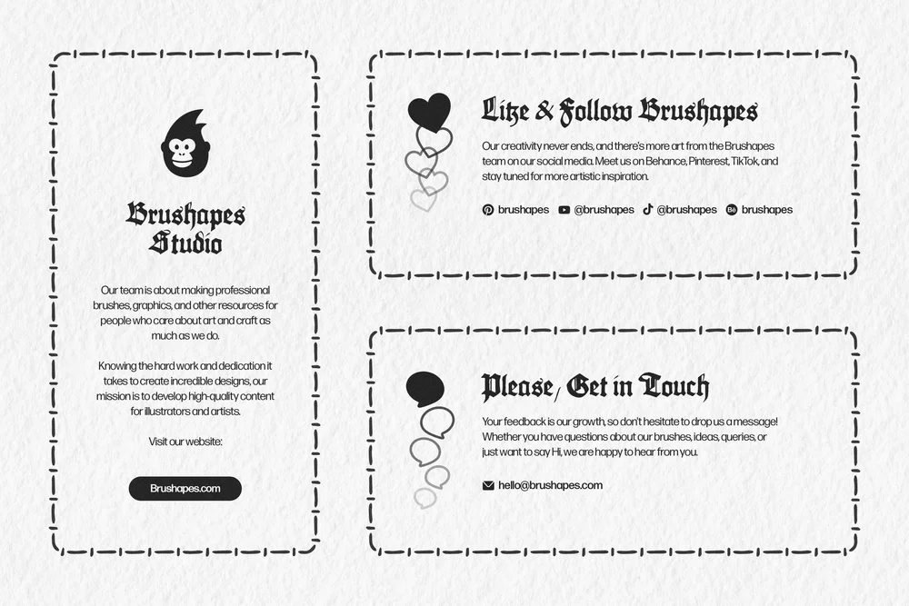 Timeless Engraving Affinity Brushes — Brushapes Studio