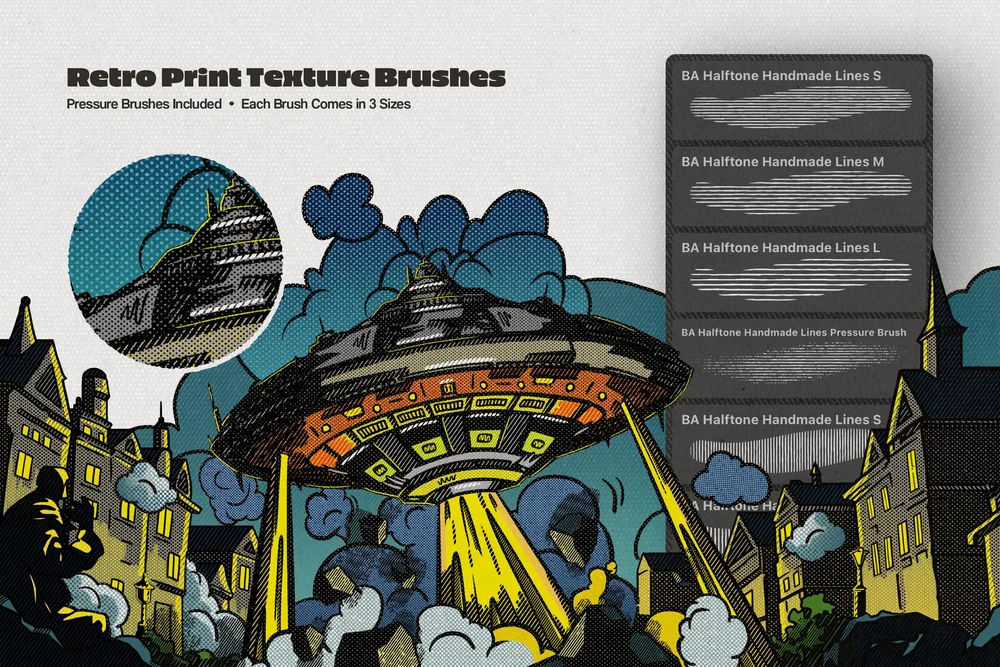 Streamline Markers for Procreate — Brushapes Studio