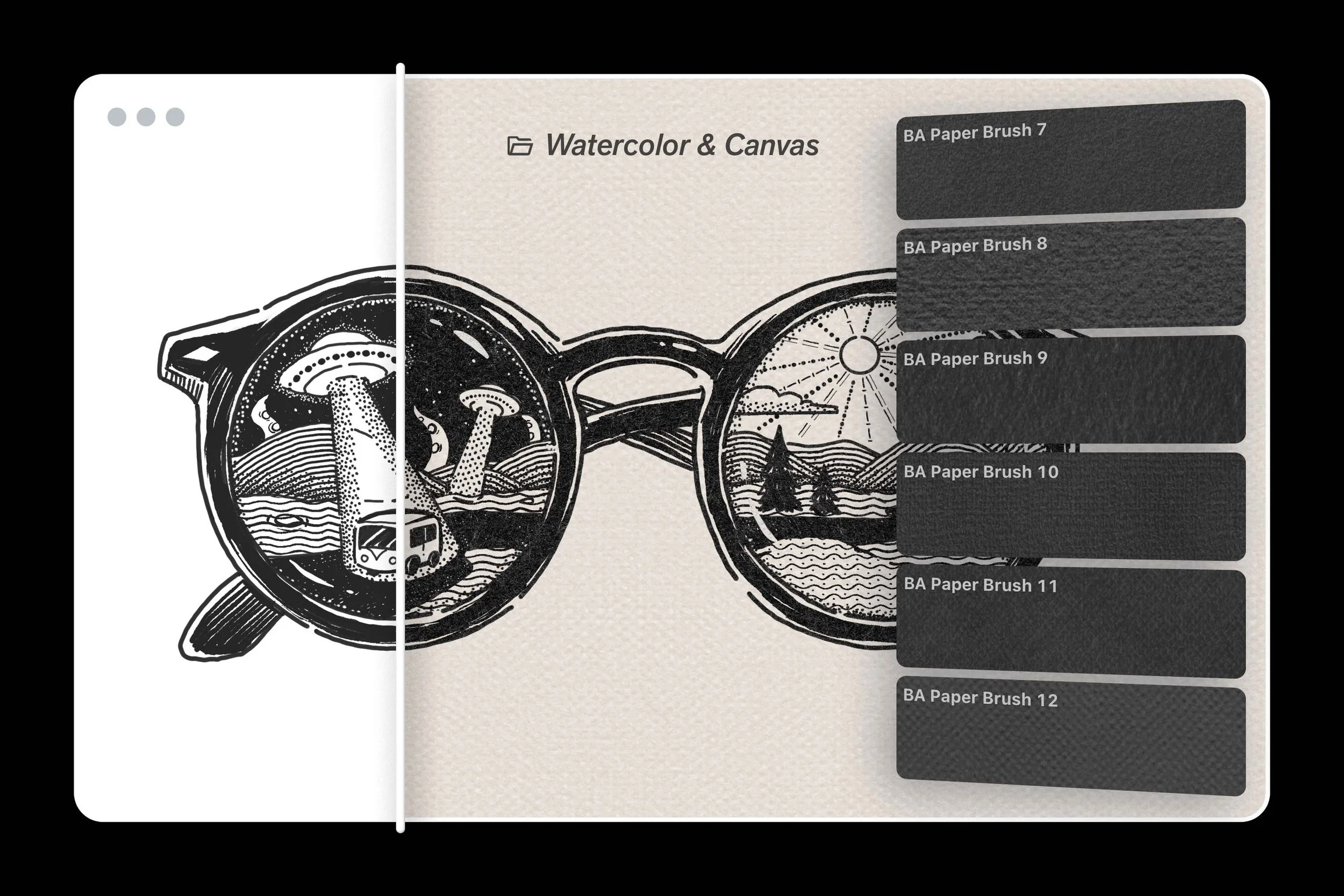 Manga Screentone Brushes for Clip Studio Paint — Brushapes Studio