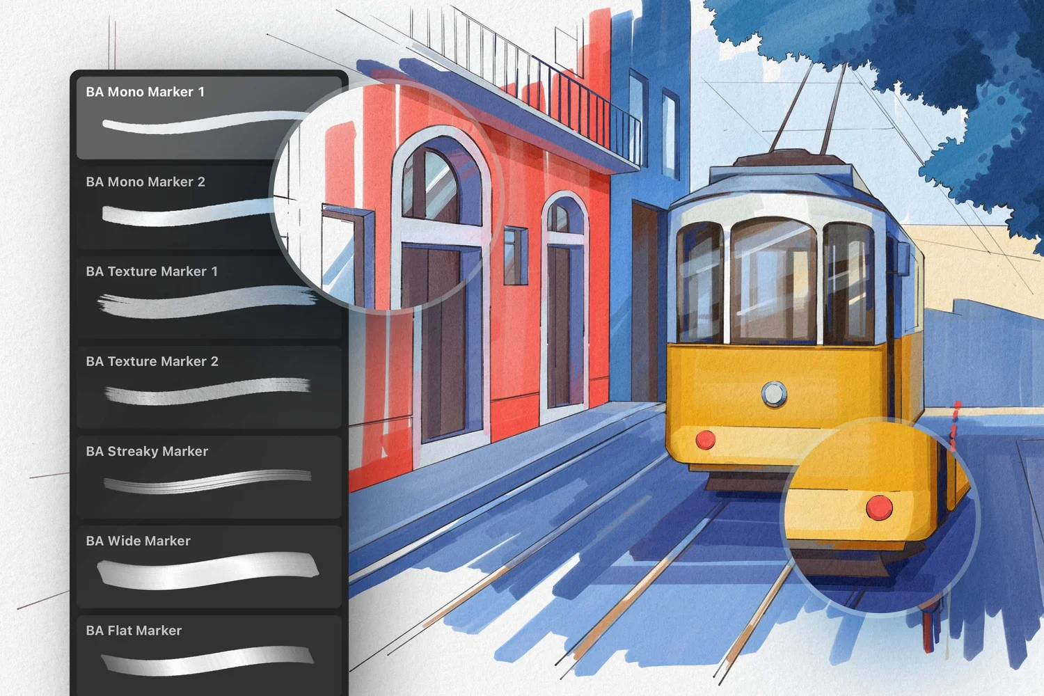 Manga and Anime Brushes for Procreate. Starter Pack. — Brushapes Studio