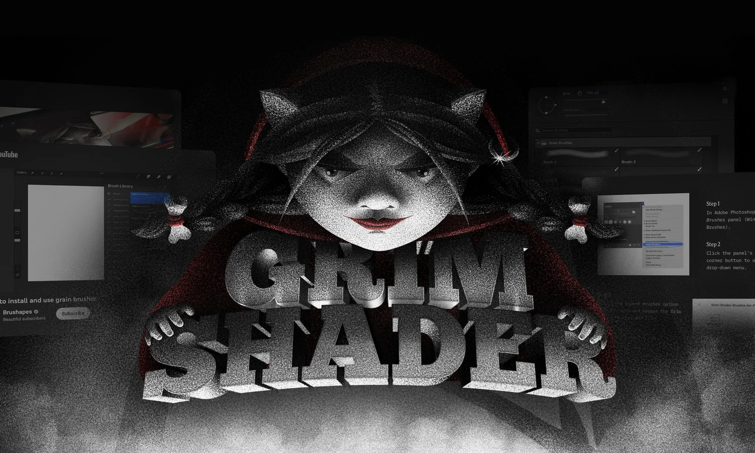 Art of The Grim Shaders — Brushapes Studio