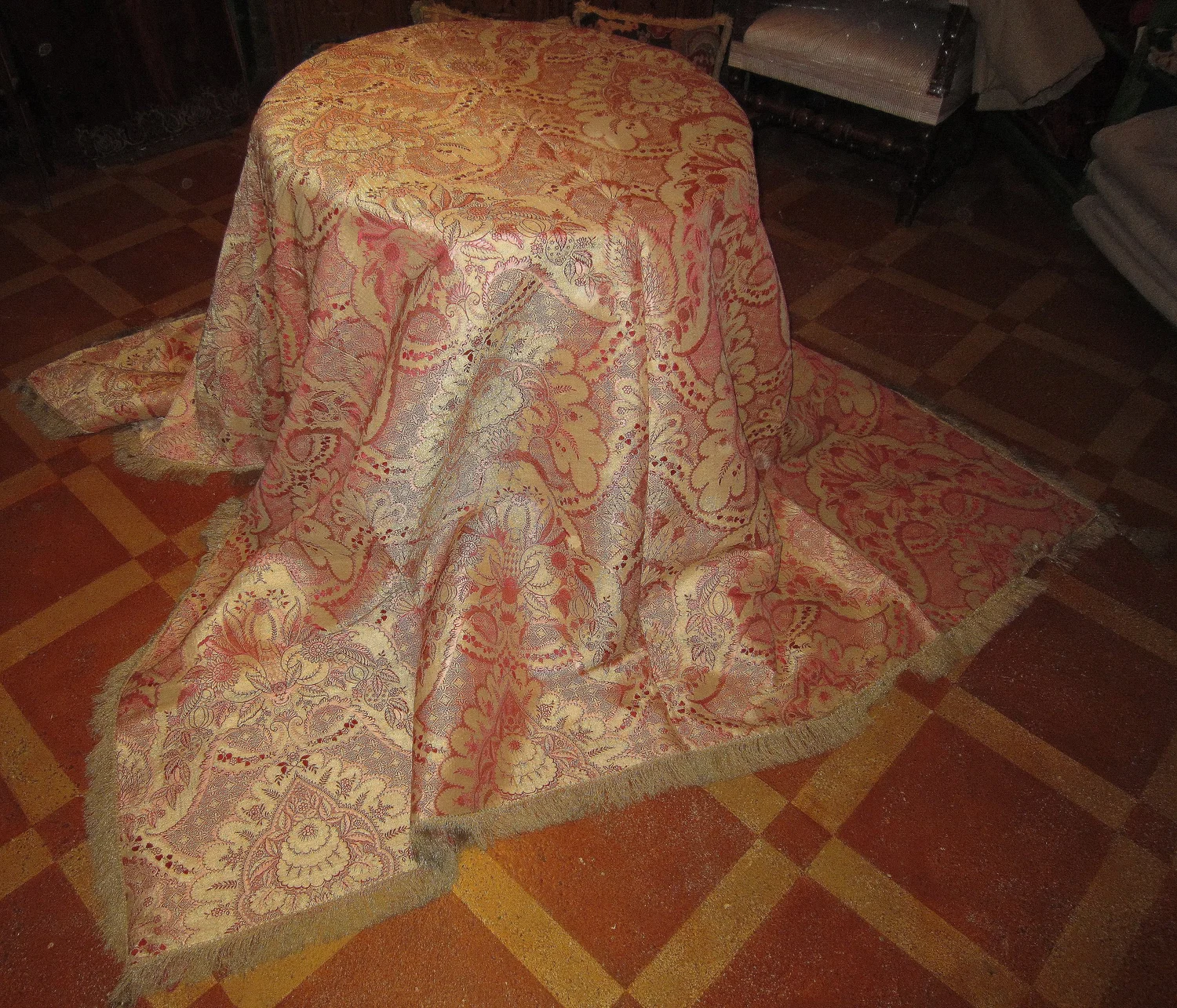 A Russian silk coverlet — Peta Smyth