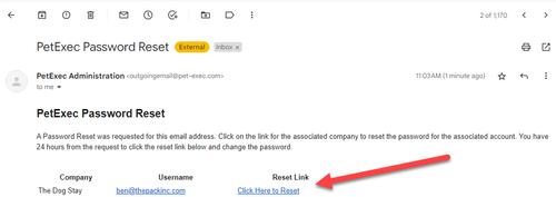 Member Login - Pet Exec — The Pack Inc.