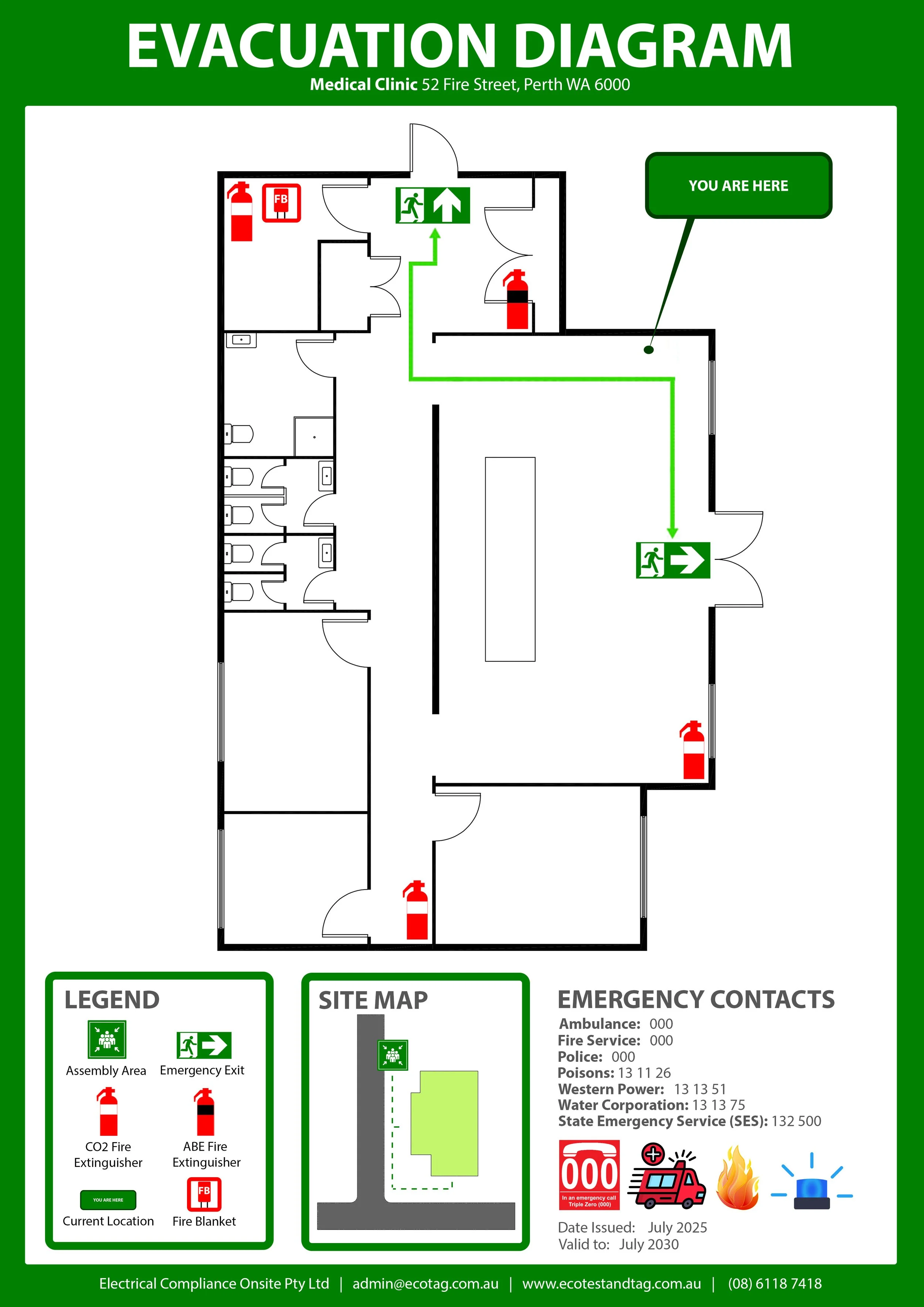 Emergency Evacuation Diagrams Perth