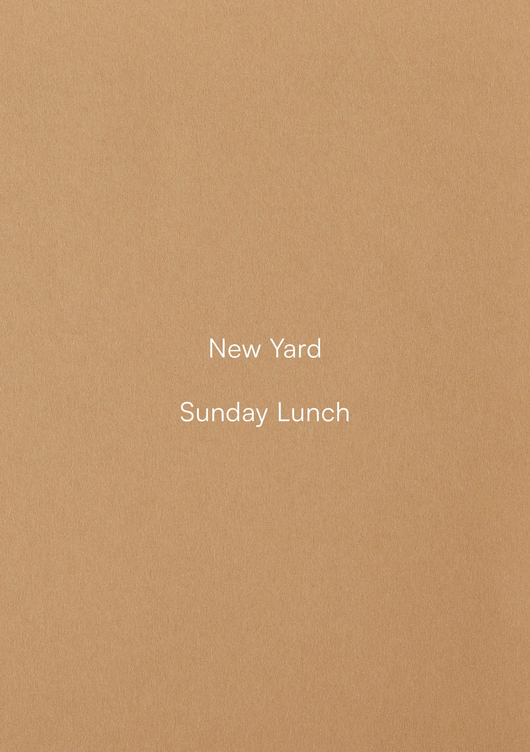 Sample Menus — Flora