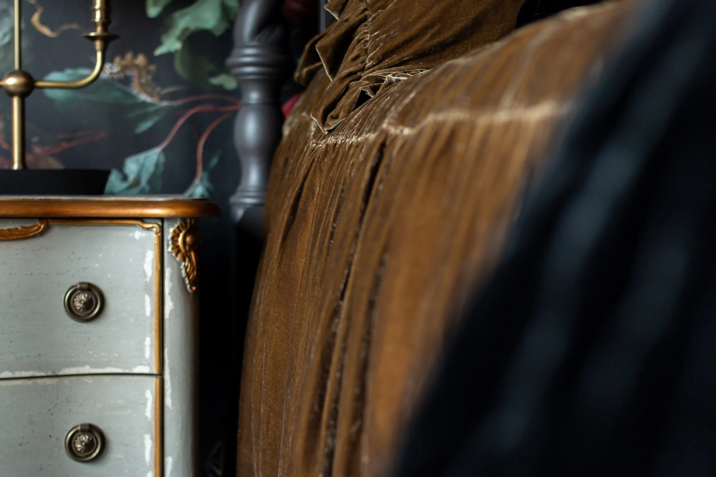 Moody Boudoir Makeover — Robbins Fink Interiors