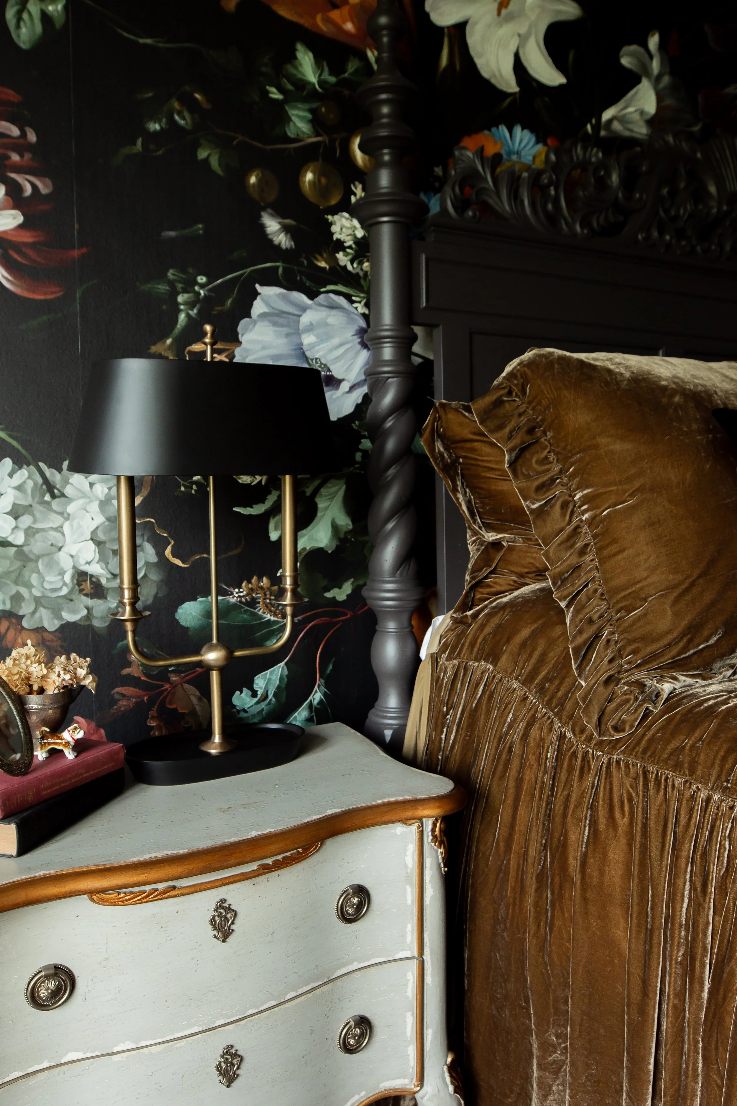 Moody Boudoir Makeover — Robbins Fink Interiors