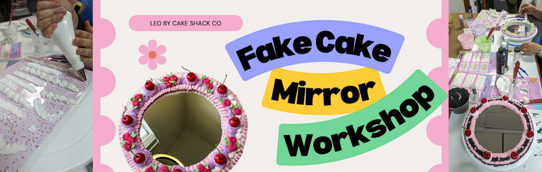 Fake Cake Mirrors — Make At Rosie