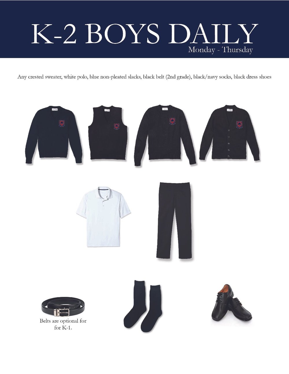Uniforms — Seven Oaks Classical School