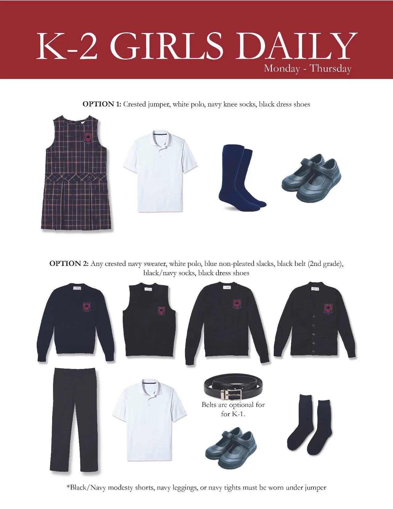 Uniforms — Seven Oaks Classical School