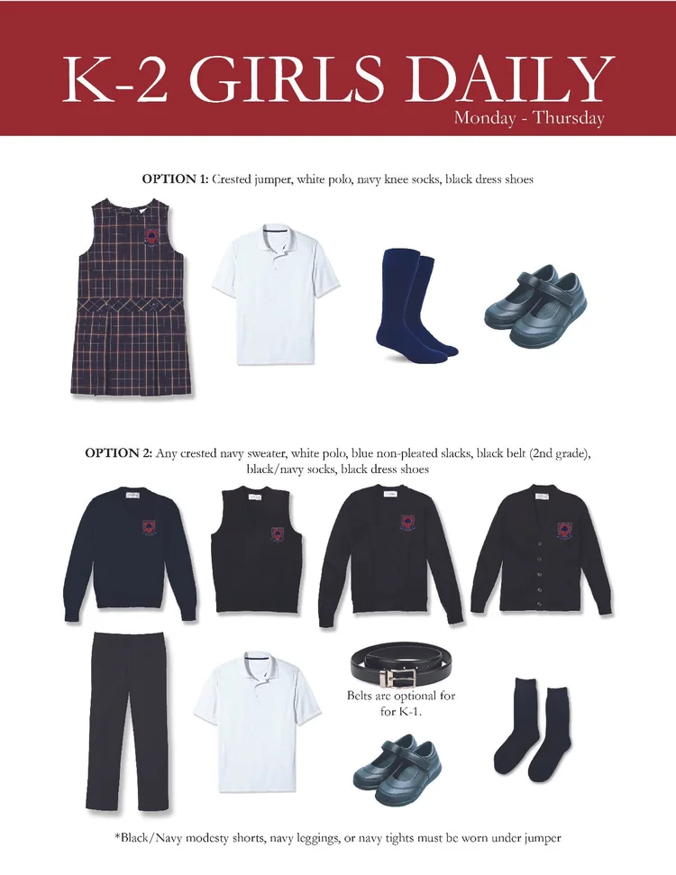 Uniforms — Seven Oaks Classical School