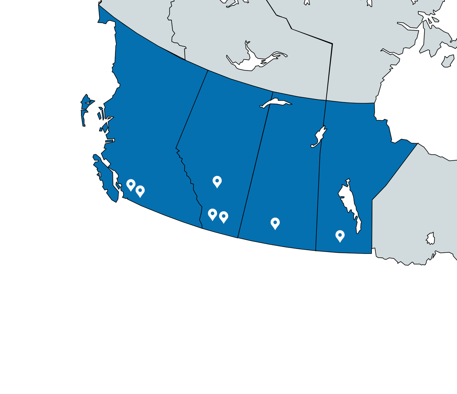 Locations | Discover Local Pump Solutions – Contact Us — Sego Canada Inc.