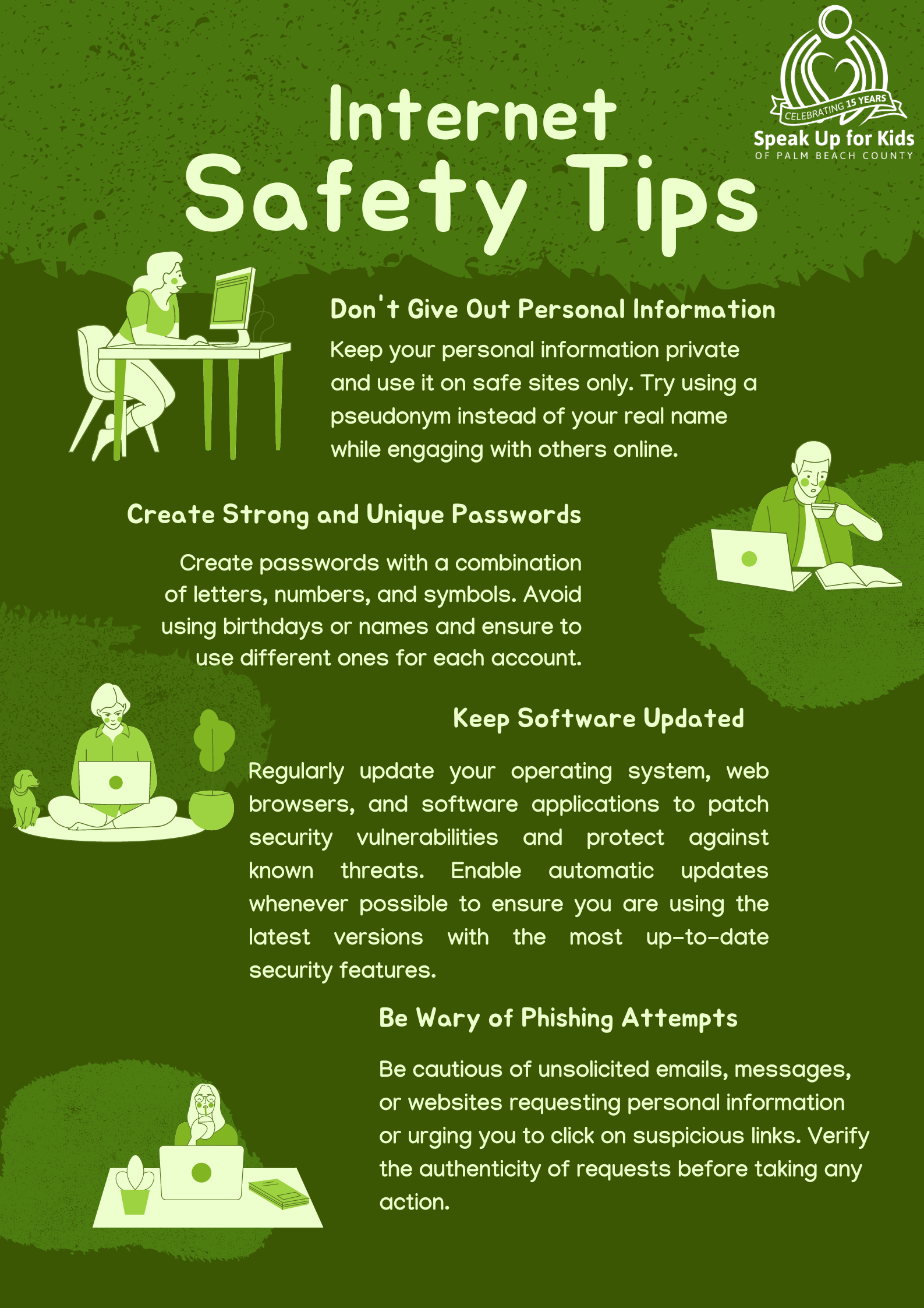 STUDENTS Speak Up for Kids - Internet Safety: Keeping Yourself Safe on ...