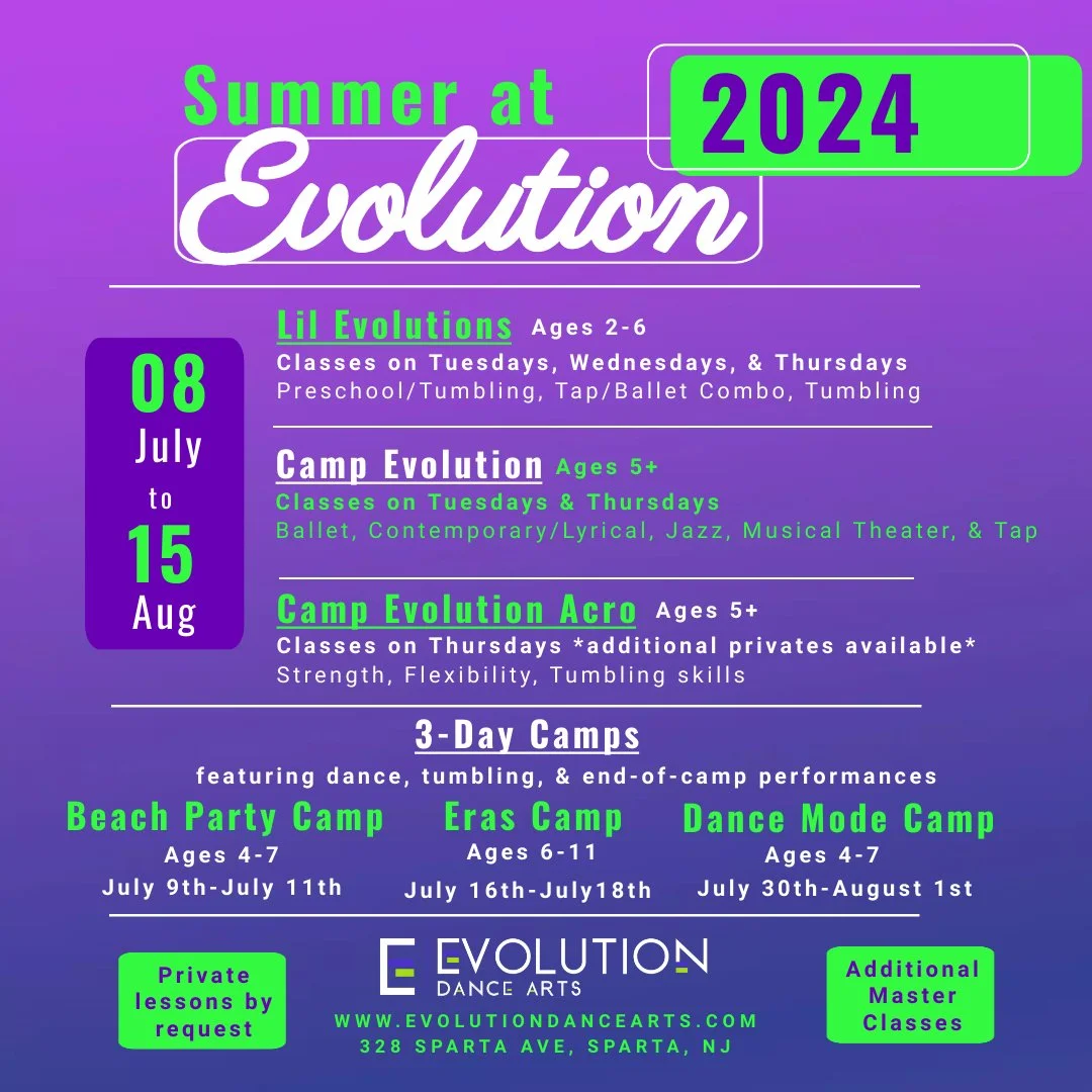 Summer at EDA — Evolution Dance Arts