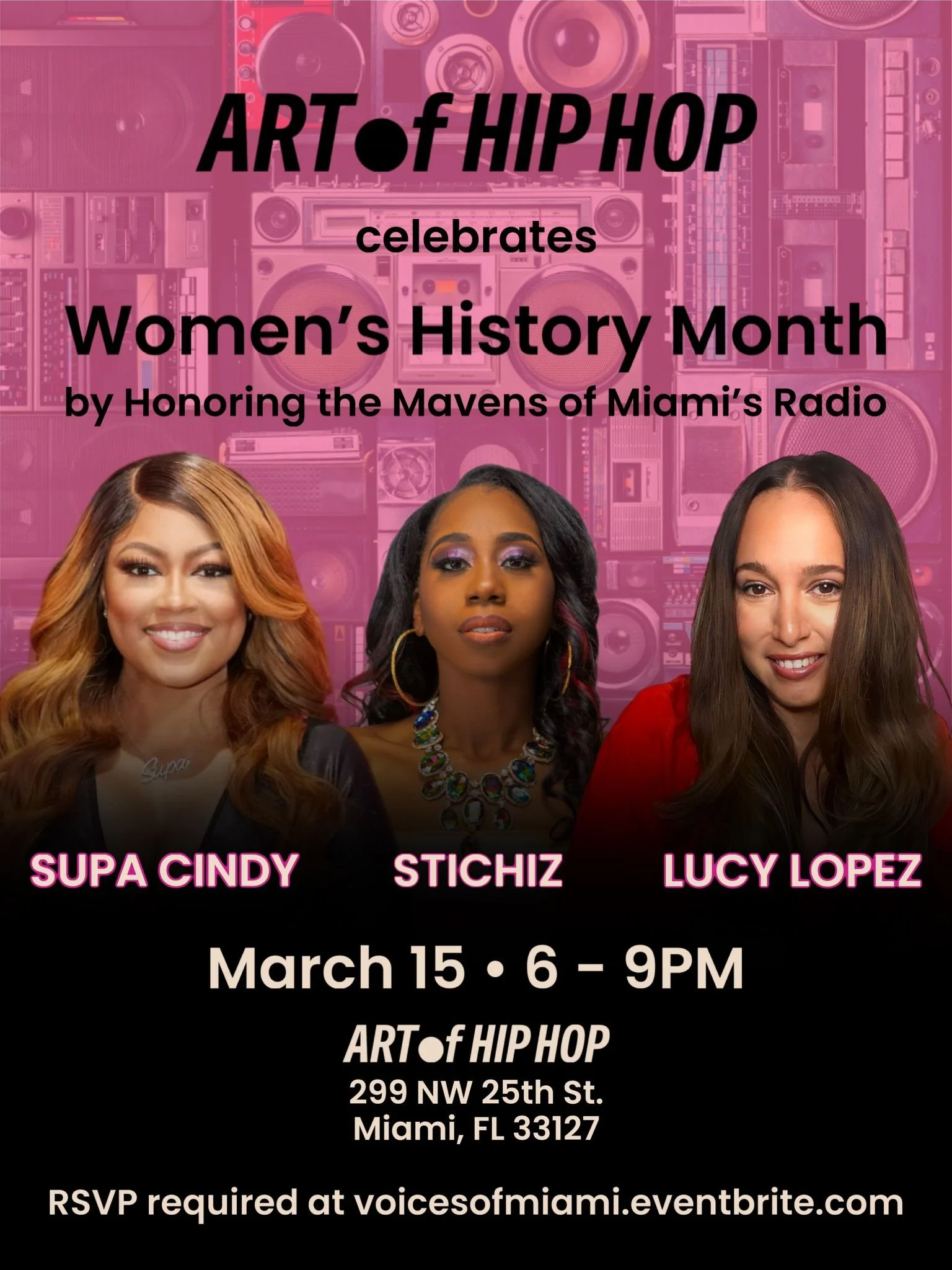 305 Day + Women’s History Month Programming at the Art of Hip Hop ...