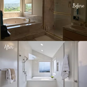 From Dated Details to Soothing Spa Retreat! | E.L. Designs | Interior ...