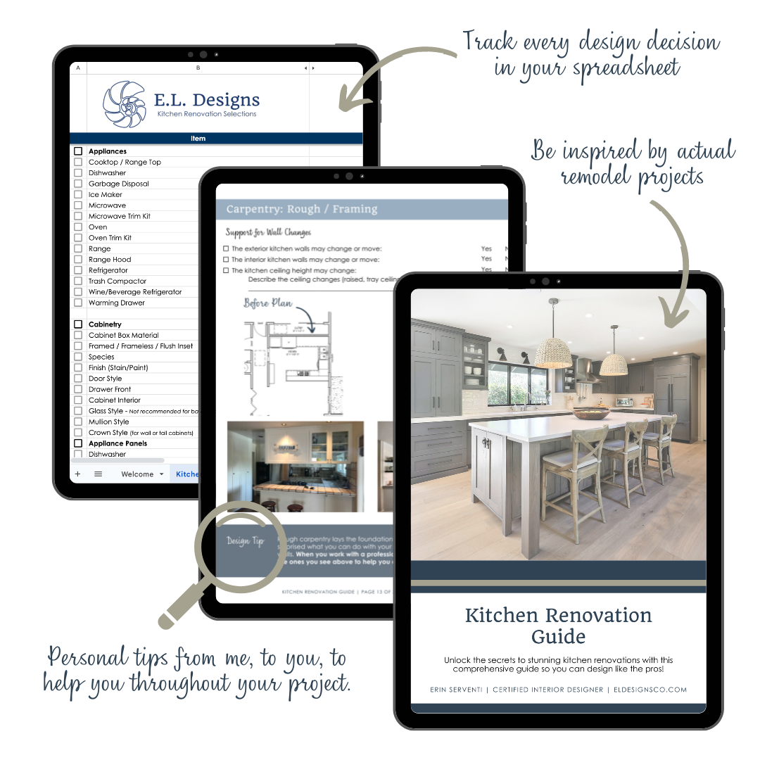 Kitchen Renovation Guide | E.L. Designs | Interior Design and Remodeling CA