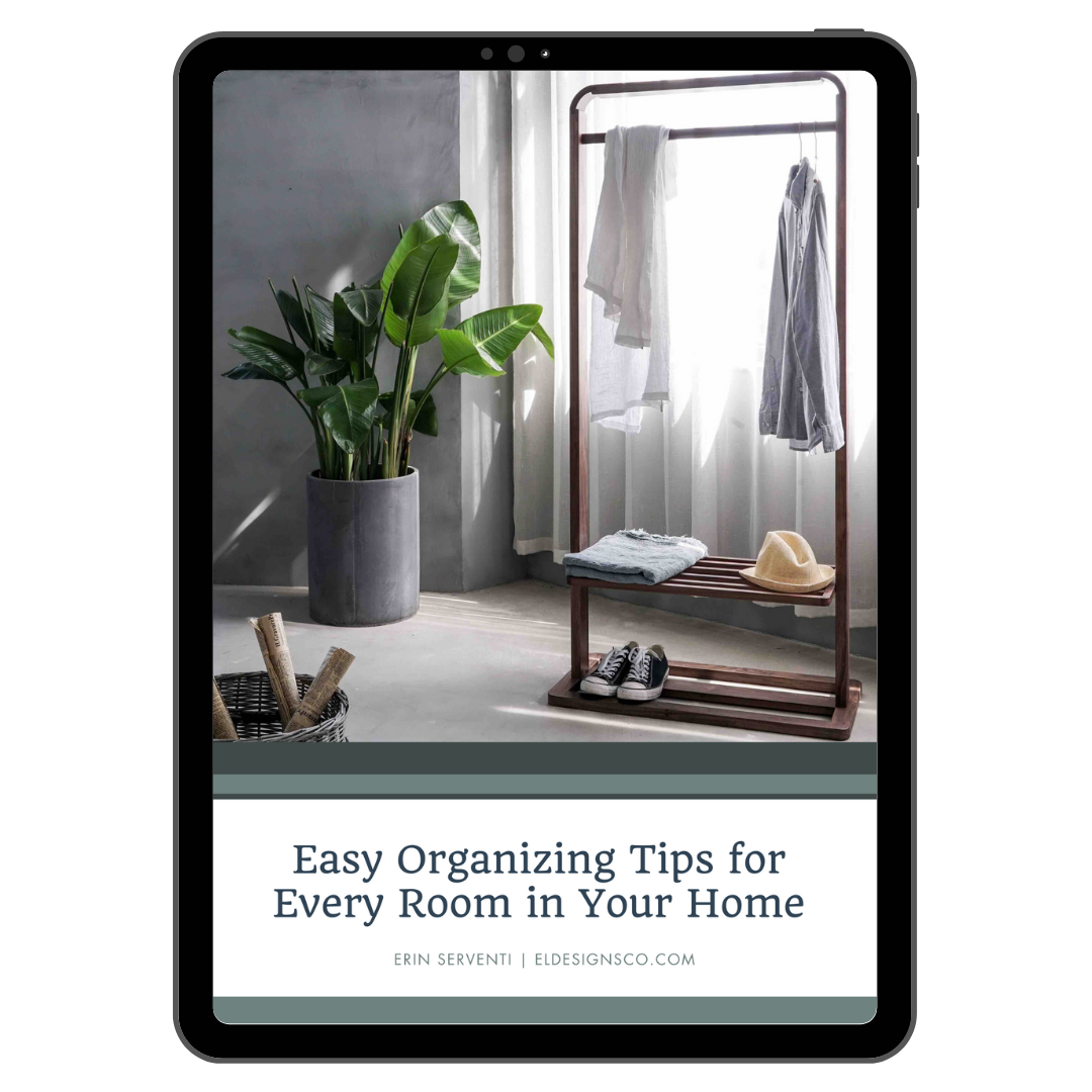 Newsletter + Organizing Freebie | E.L. Designs | Interior Design and ...
