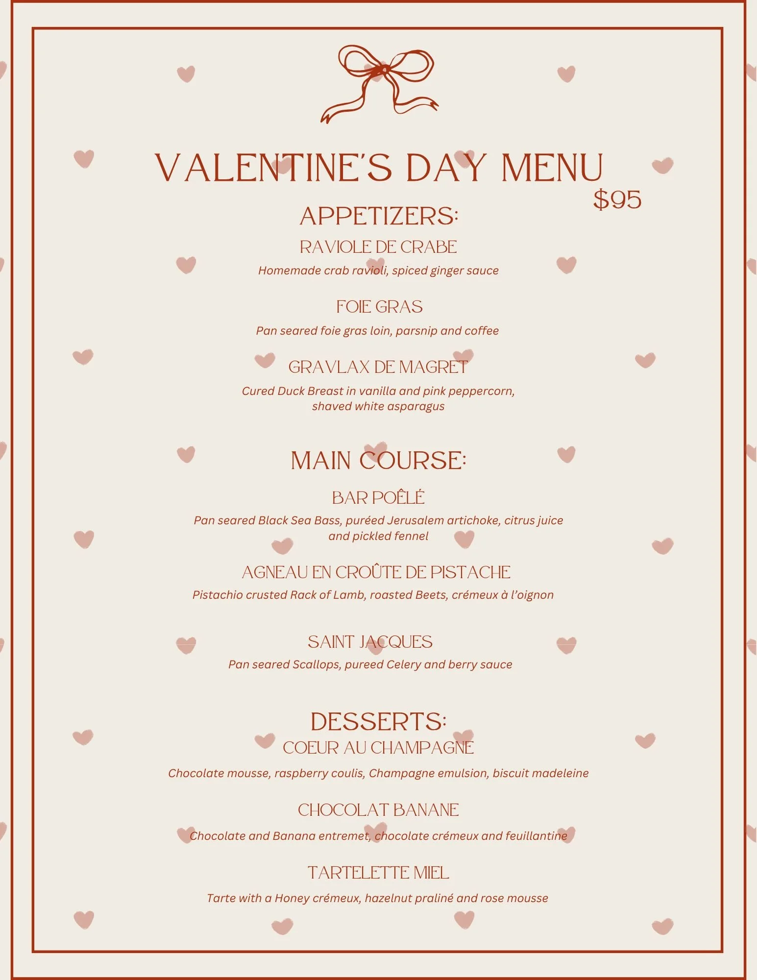 VALENTINE'S DAY — BATIFOL Cambridge