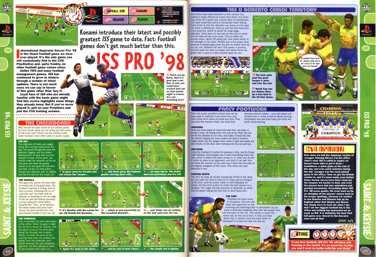 International Superstar Soccer Pro ‘98 — The Games of 1998