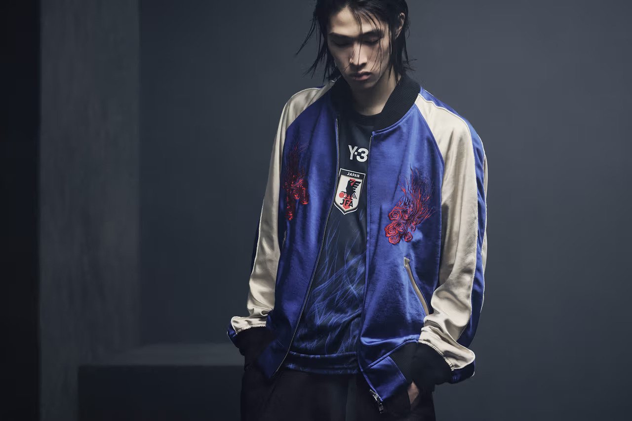 Yohji Yamamoto Designs 2024 Kits for Japan's National Team │Yokogao ...