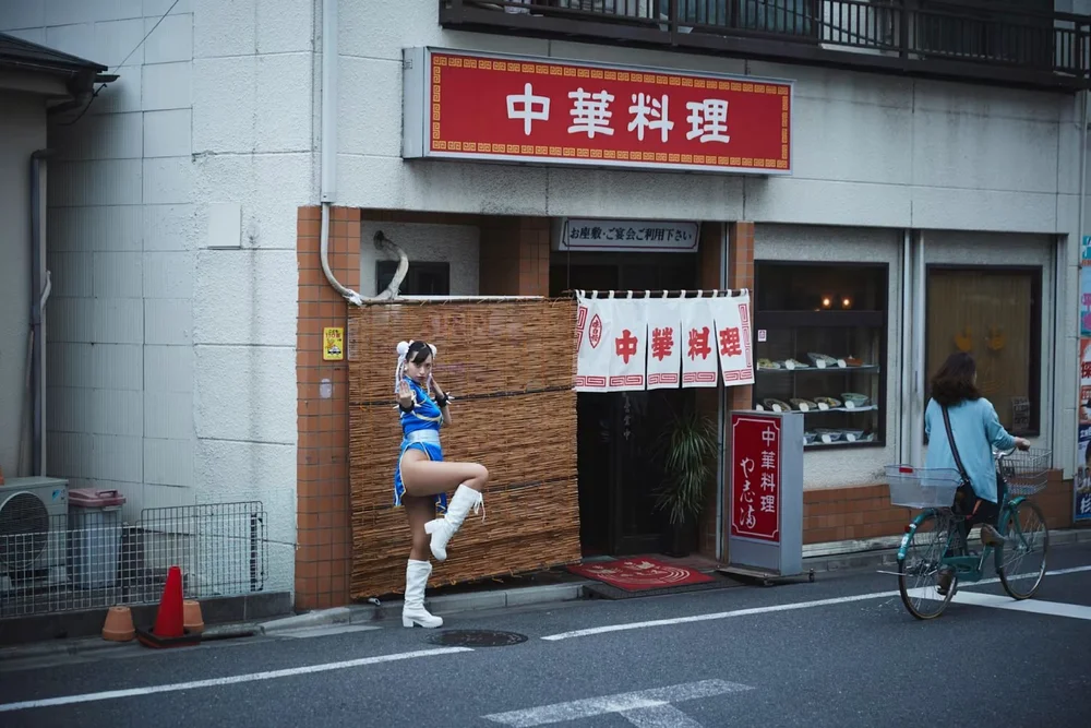 Yuka Kuramochi Cosplays as Chun-Li from Street Fighter │Yokogao Magazine
