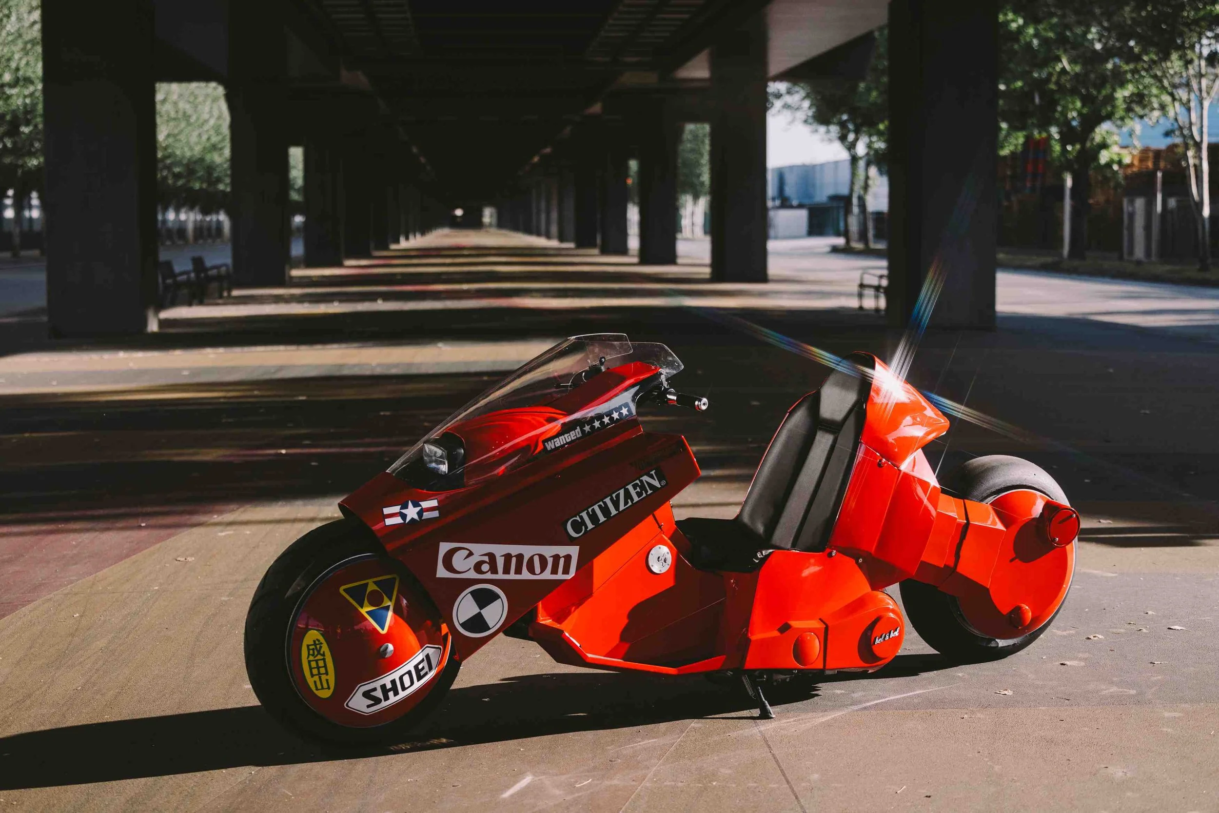 Life-Size AKIRA Bike - Bel&Bel Creating The Cult Classic Dream │Yokogao ...