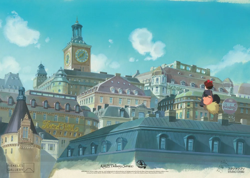 Bringing Anime Backgrounds to Life - Riekeles Gallery │Yokogao Magazine