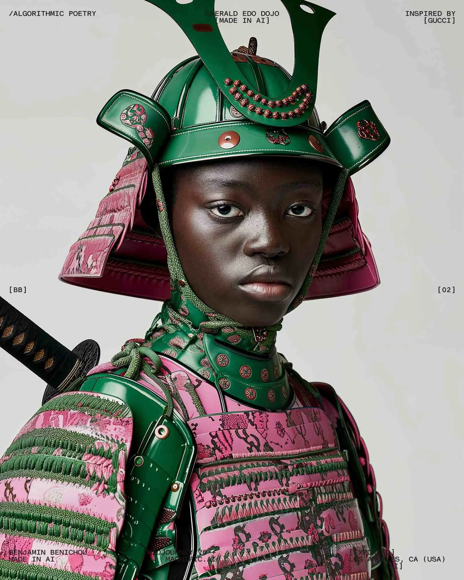 Samurai armor designed by luxury fashion brands │Yokogao Magazine