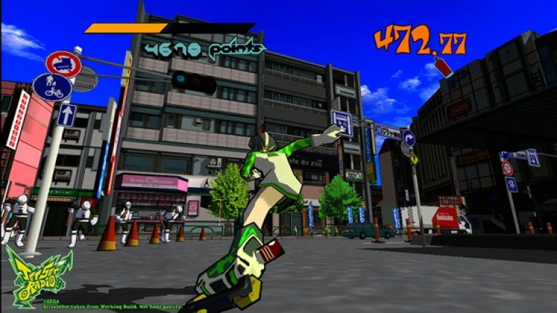 JET SET RADIO - Tokyo in Cel-Shade │Yokogao Magazine