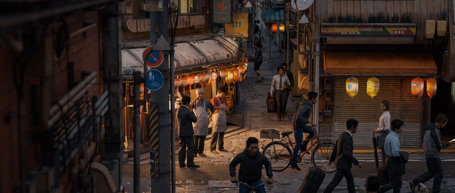 Recreating Tokyo Back Alleys in 3D with Michael Yoshimura │Yokogao Magazine