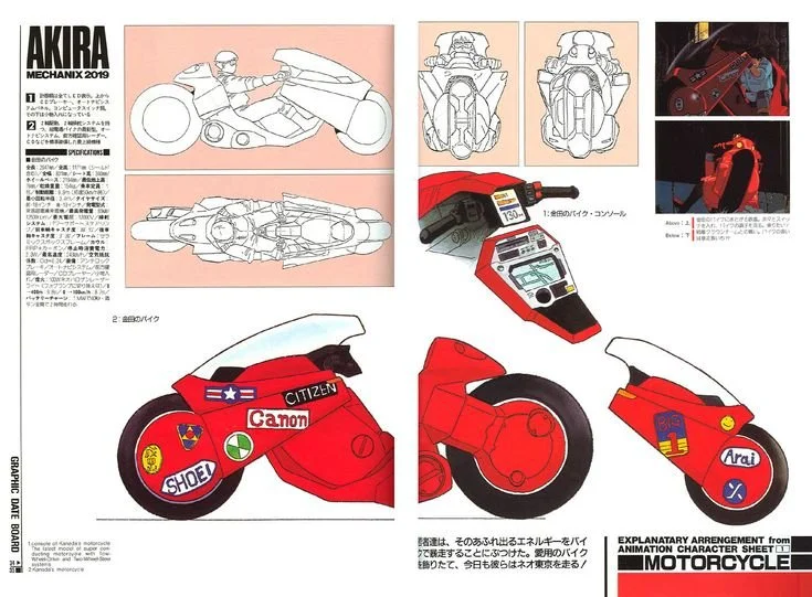 Life-Size AKIRA Bike - Bel&Bel Creating The Cult Classic Dream │Yokogao ...