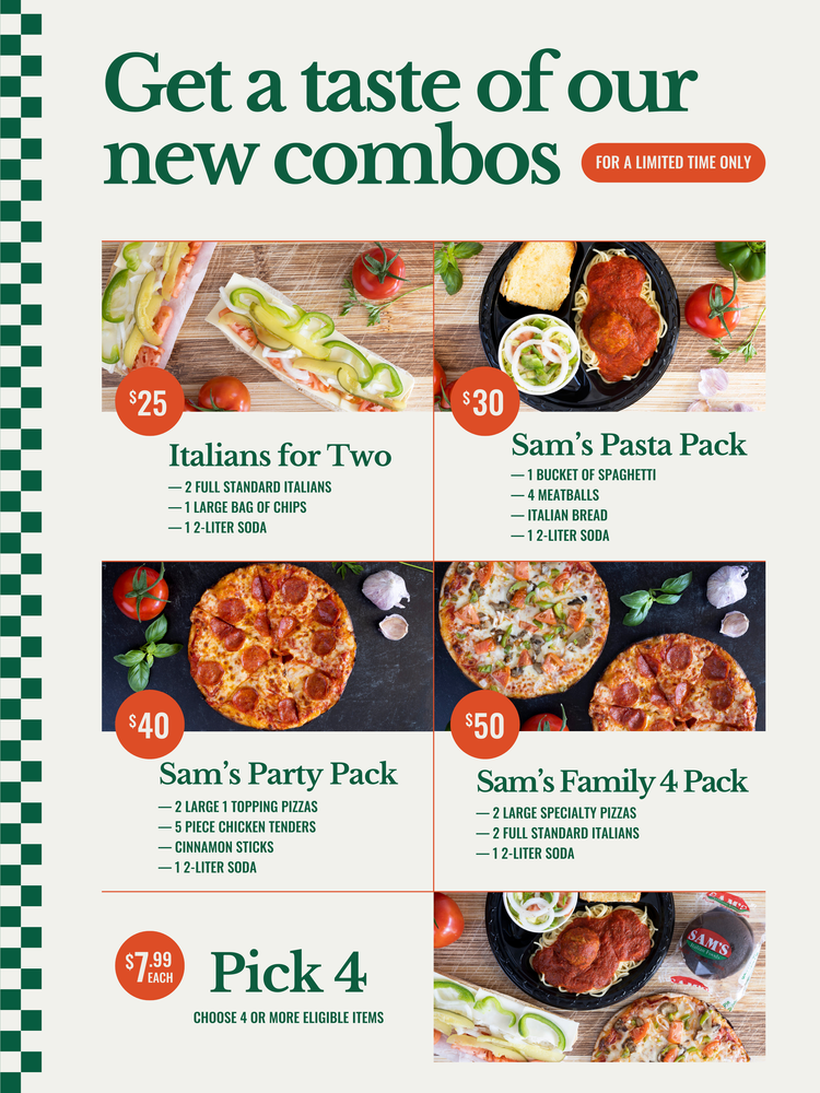 Sam's Italian Foods - Italian Sandwiches Near You