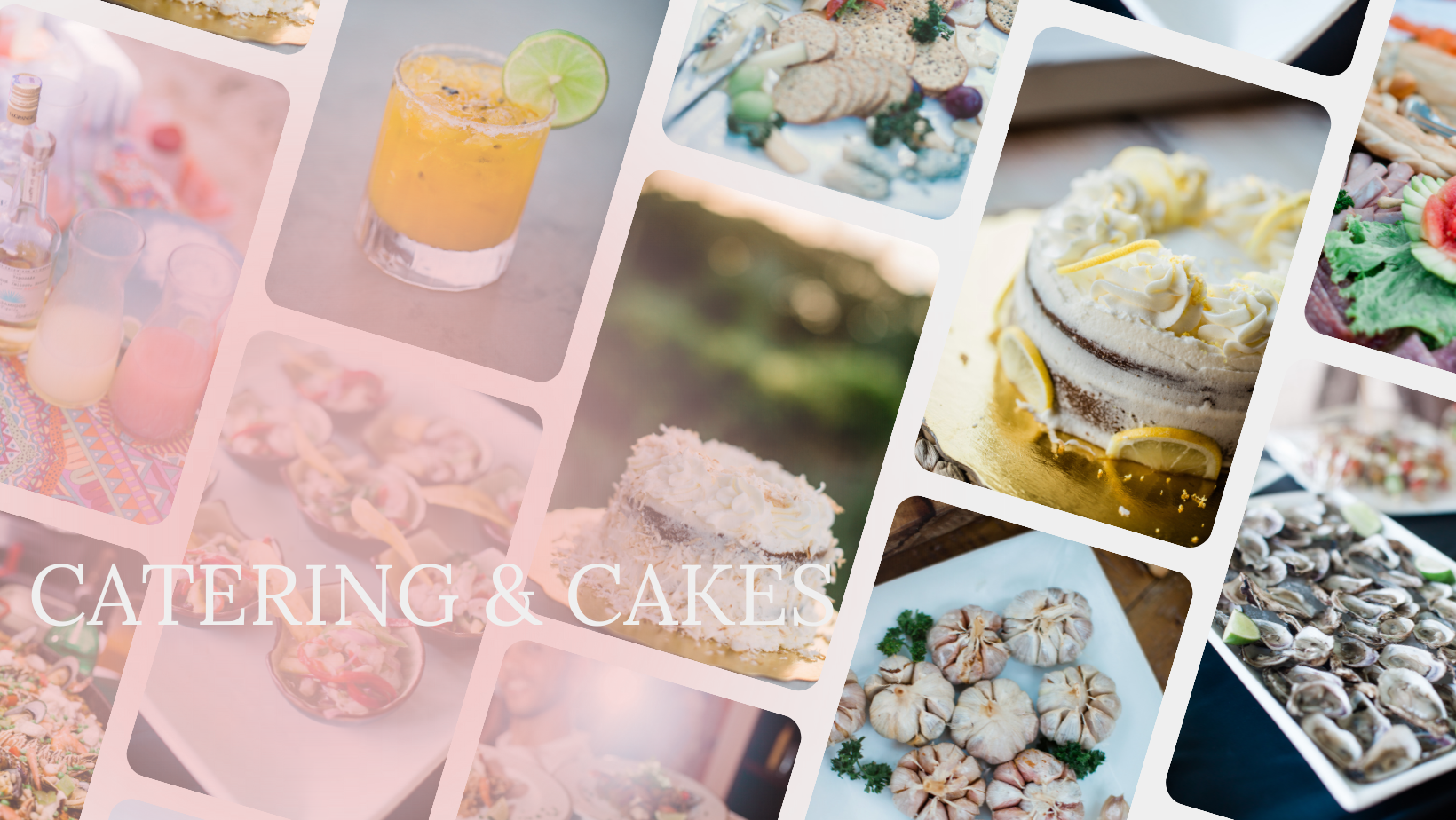 Catering and Cakes — Destination Events