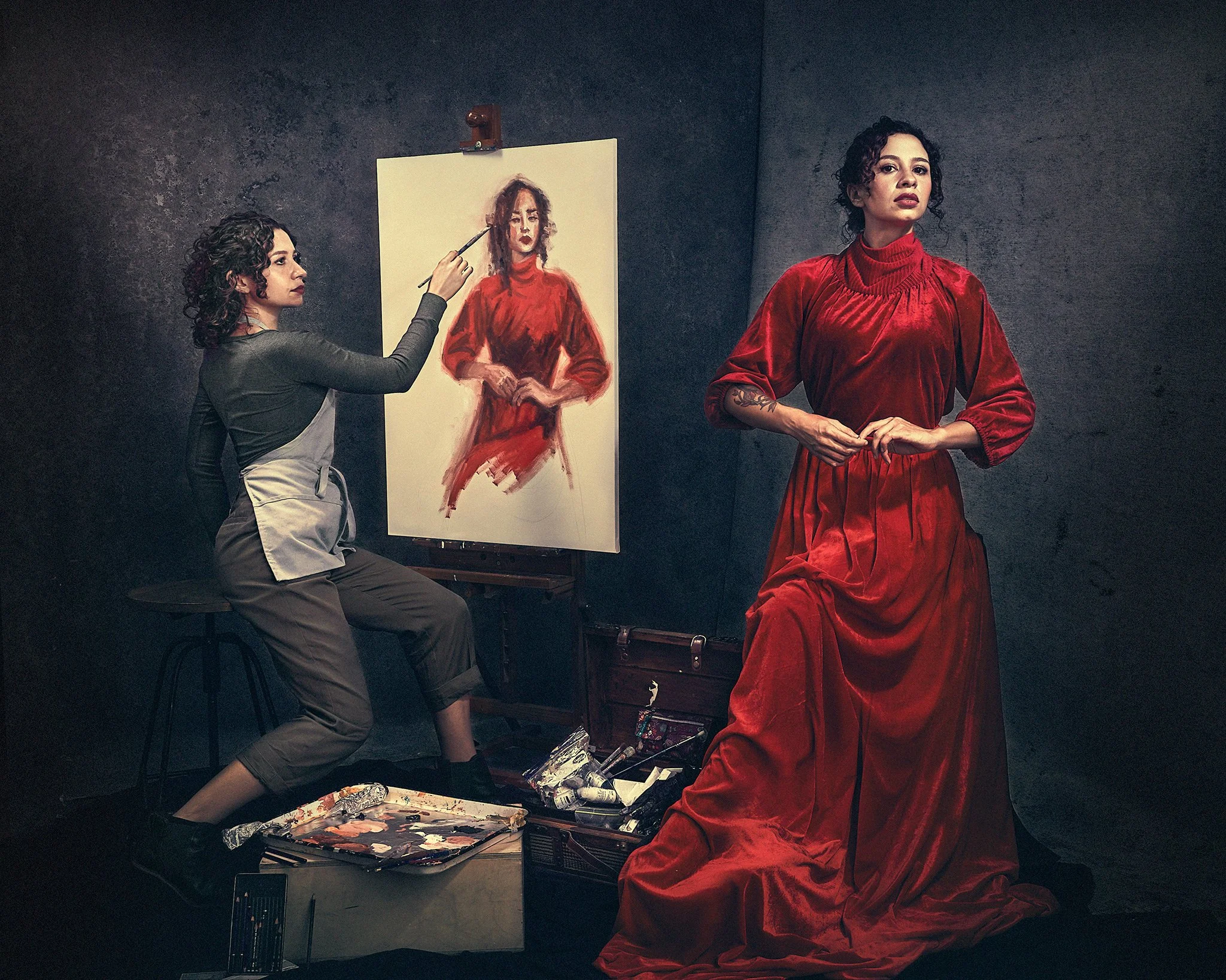Portrait Photography in The Style of Classical Paintings | Mary Bel ...