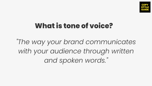What is tone of voice? (definition, comparisons & examples)