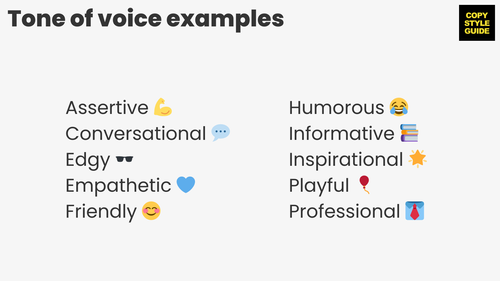 What is tone of voice? (a guide for startups)