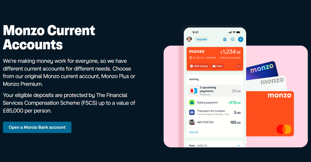 Monzo's tone of voice (analysis & examples)