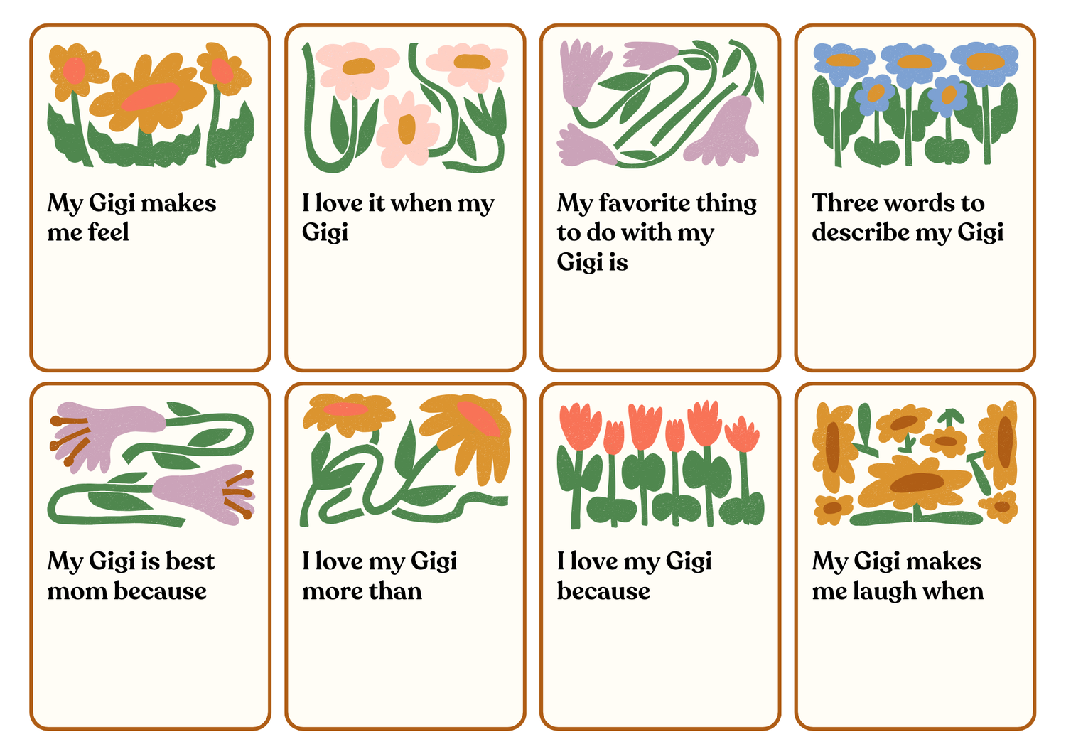 Love Notes for Mom: Printable Cards for Mother’s Day or Anytime ...