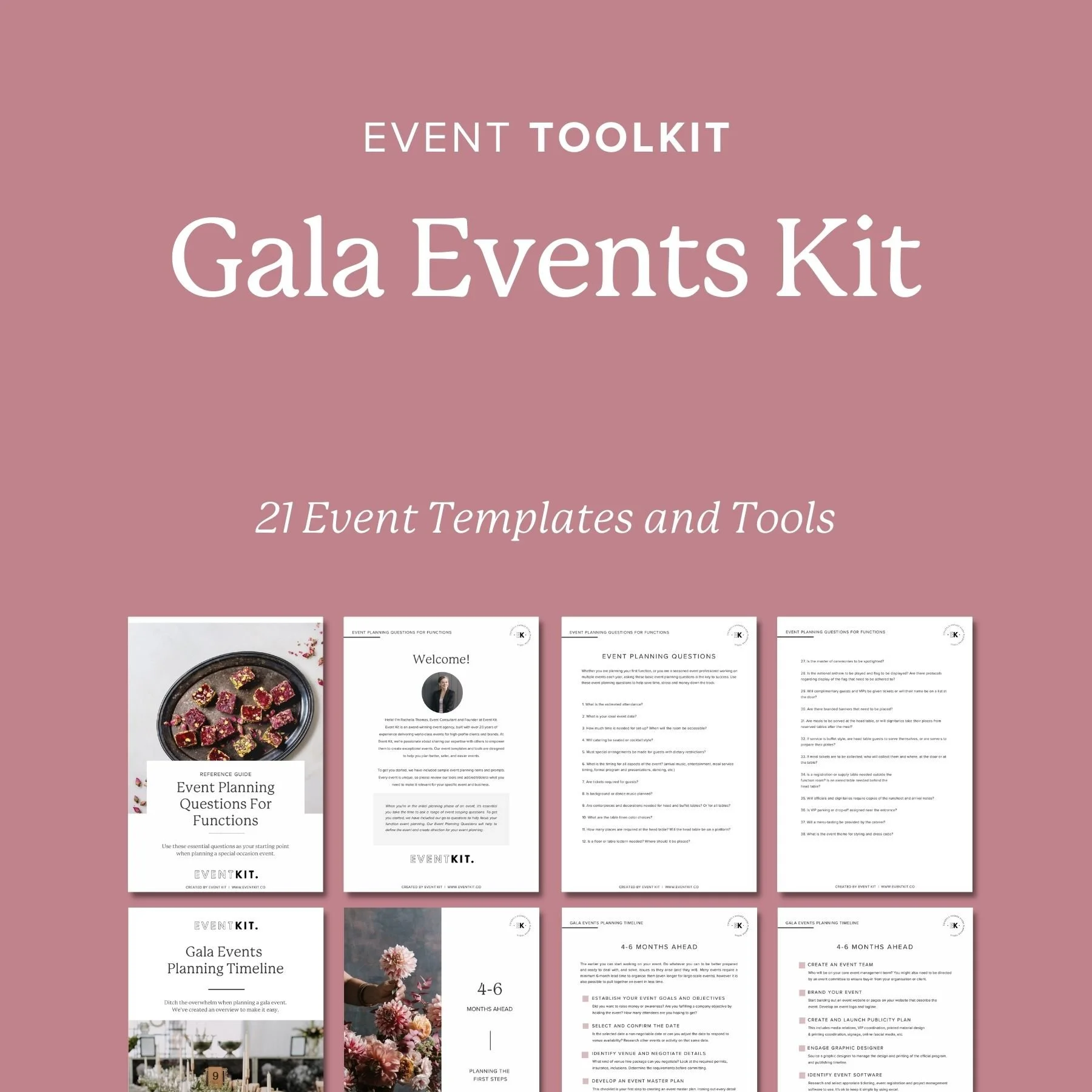 Event Planning Templates Shop - Award-Winning Event Kit — Event Kit